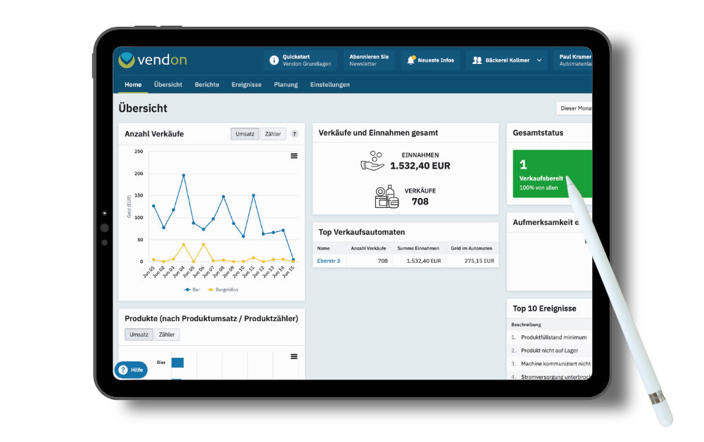 vendon vBox 4G – Automatenland Shop